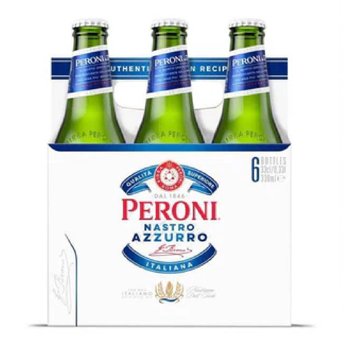 Pack 6 x Cerveza Peroni Lager 330cc – Vinopolis cl